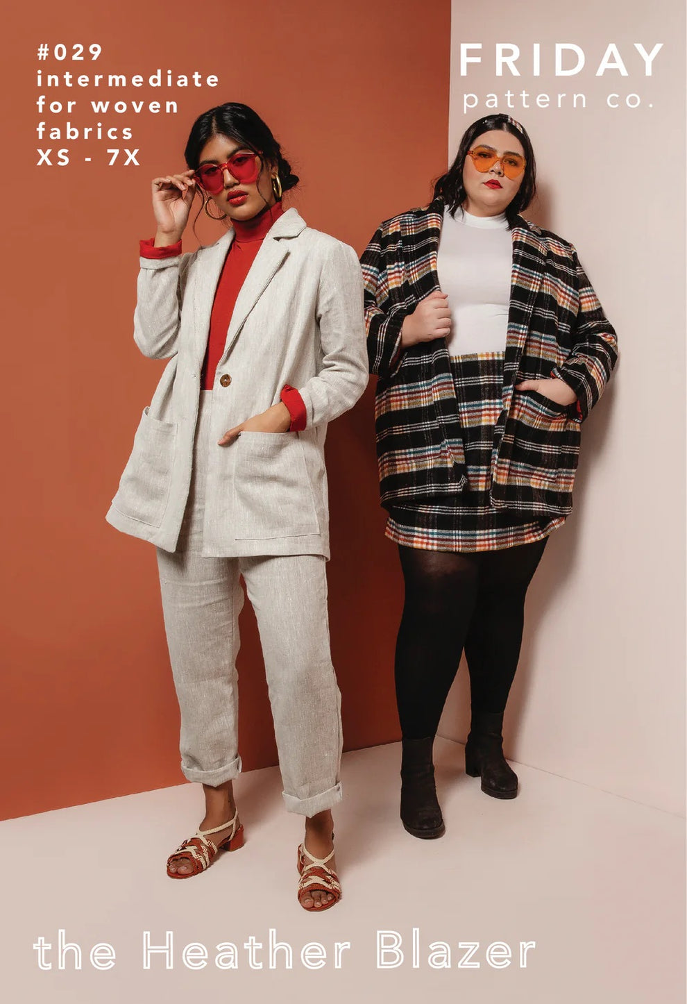Heather Blazer Sewing Pattern - Friday Pattern Company – Sew Sew Sew